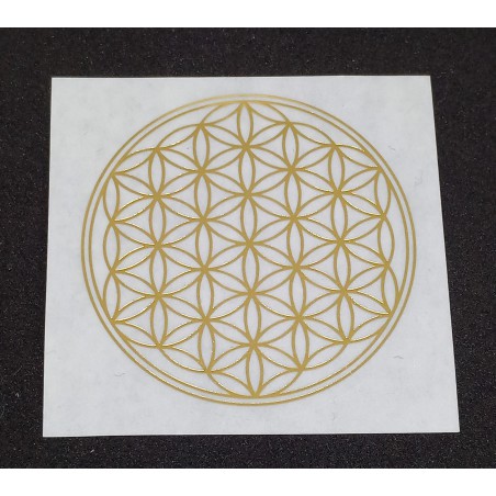Flower of Life sticker - 5 cm